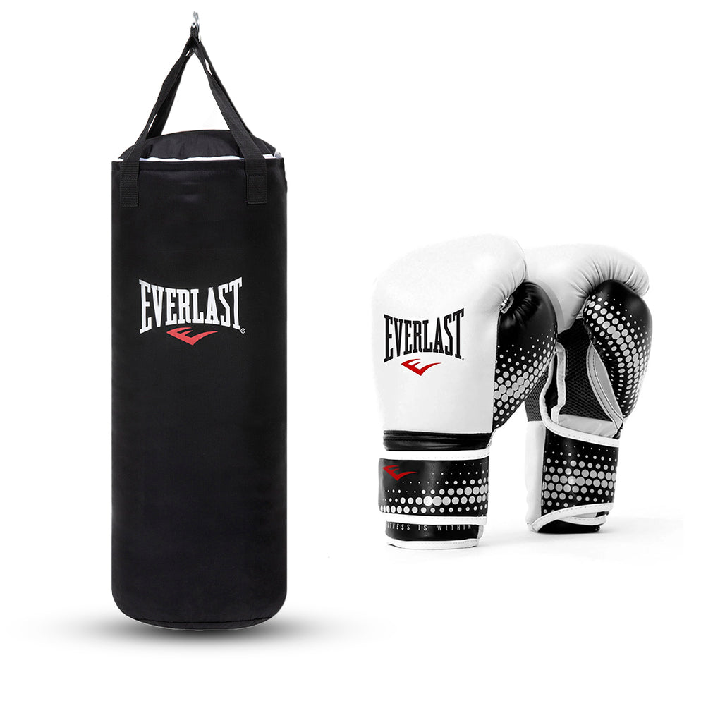 Kit de Boxeo Everlast Saco y Guante Spark — AlfaDeportes.cl